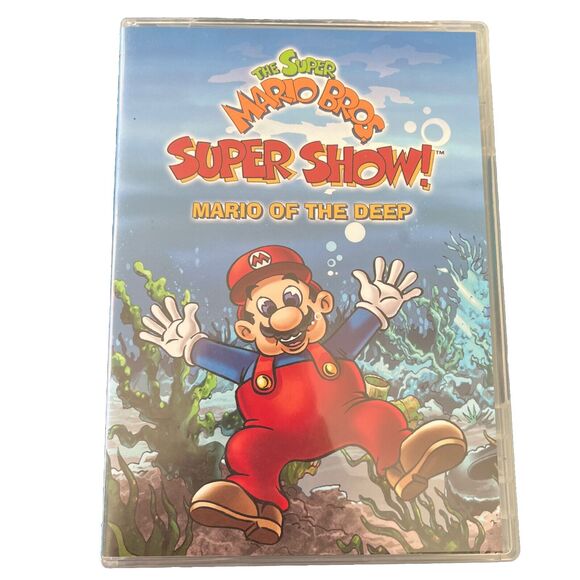 Media | Super Mario Bros Mario Of The Deep Dvd | Poshmark